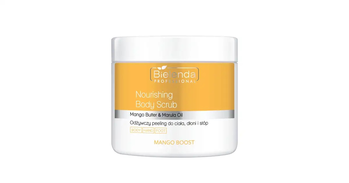 Bielenda Professional Mango Boost Nourishing Body Scrub Odżywczy ...
