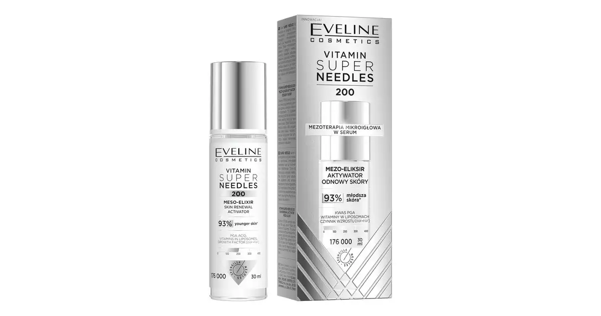 Eveline Cica Super Needles 200 Mezo-eliksir Korektor oznak starzenia ...