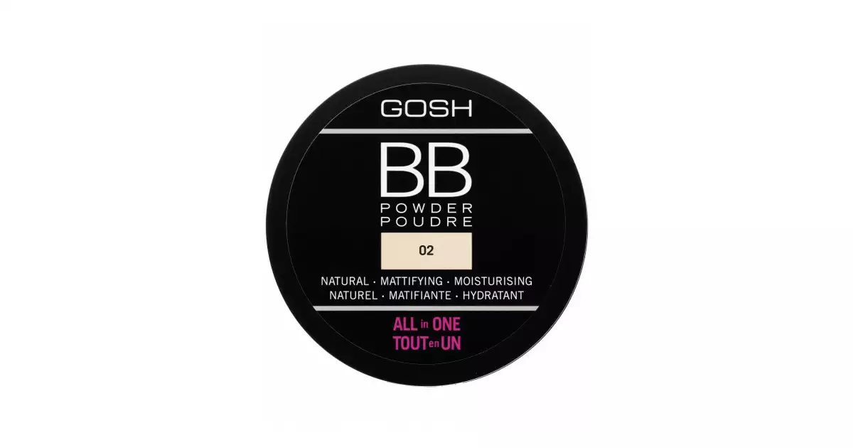 GOSH BB POWDER Puder prasowany - 02 SAND 6.5g - DARMARSKLEP.pl