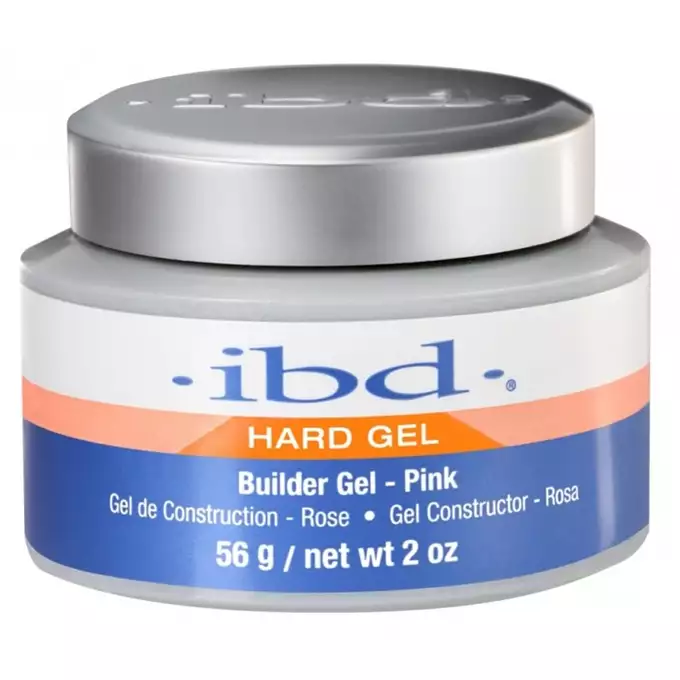 IBD Hard Gel Builder Gel Żel budujący UV - Pink 56g - DARMARSKLEP.pl
