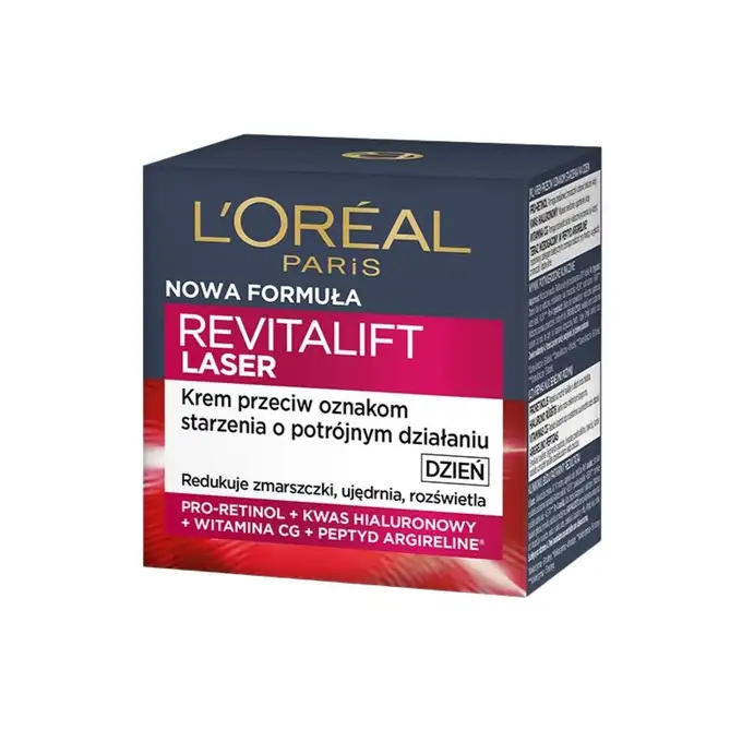 Loreal Revitalift Laser x3 Krem anti aging z kwasem hialuronowym na ...