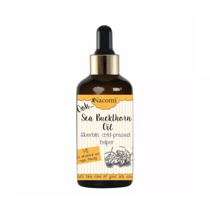 NACOMI SEA BUCKTHORN OIL Olej rokitnikowy zimnotłoczony (pipeta) 50ml - DARMARSKLEP.pl