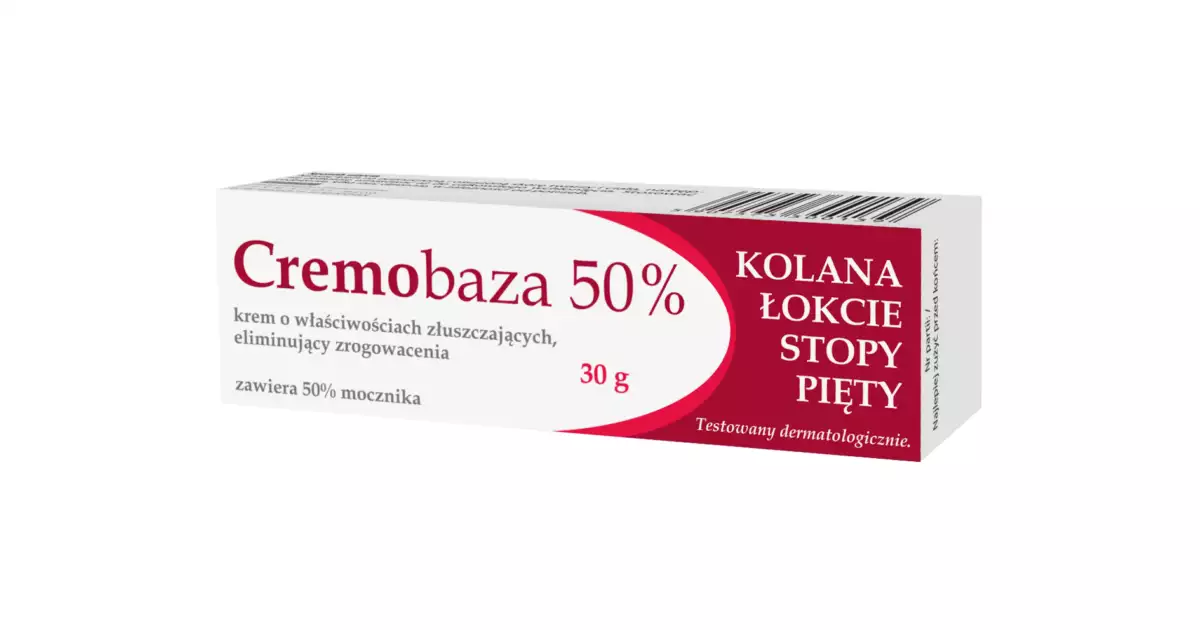 FARMAPOL CREMOBAZA 50% Krem złuszczający eliminujący zrogowacenia 30g ...