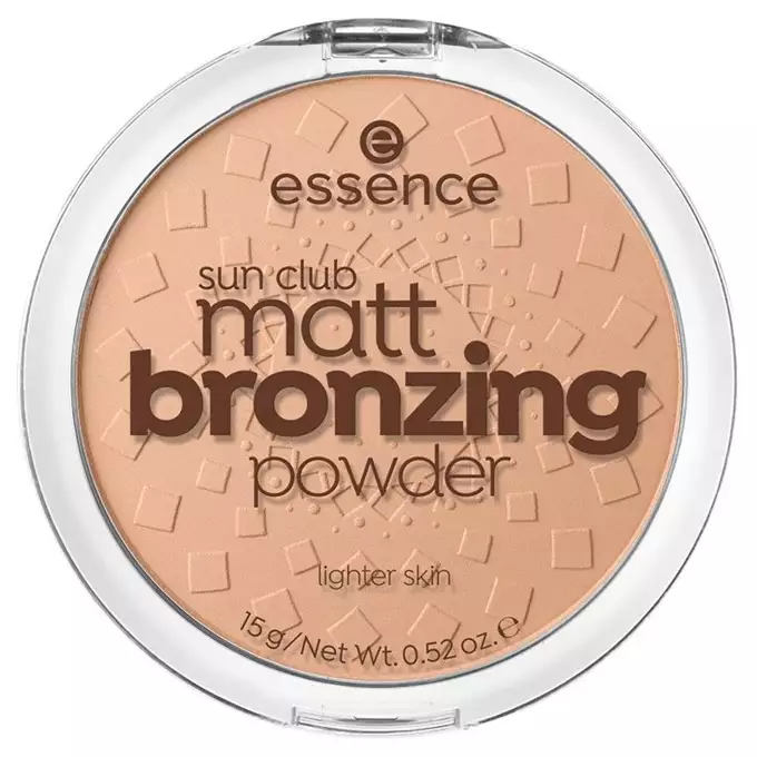 ESSENCE SUN CLUB MATT BRONZING POWDER LIGHTER SKIN Puder matująco ...