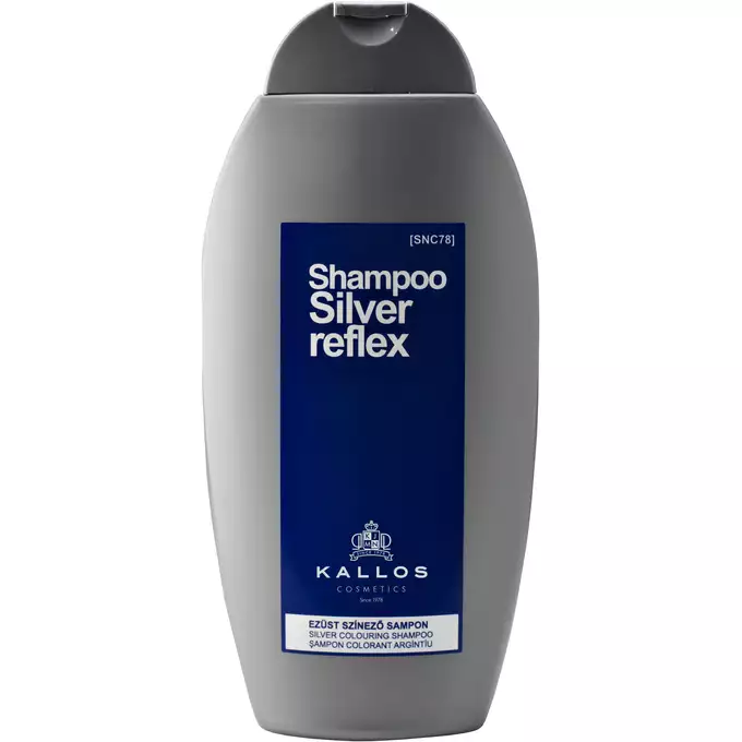 KALLOS SHAMPOO SILVER REFLEX Szampon koloryzujący do włosów 350ml ...