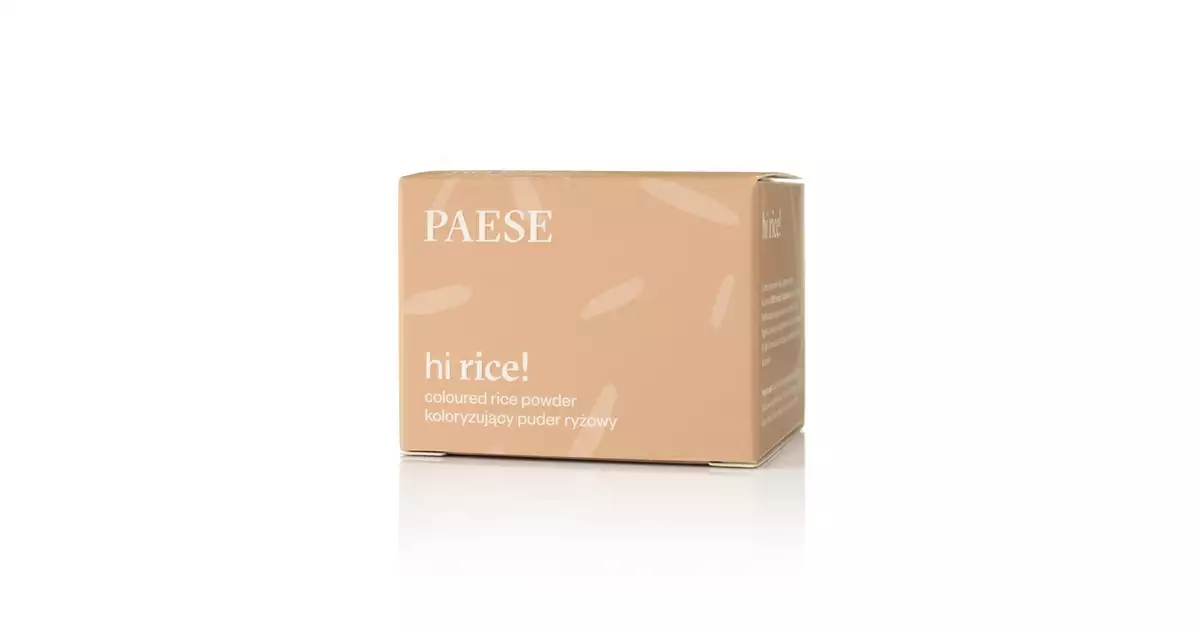 PAESE HI RICE! Koloryzujący puder ryżowy - 20 NATURAL 10g - DARMARSKLEP.pl