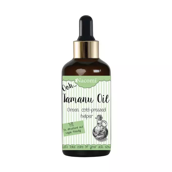 Nacomi Olej Tamanu naturalny kosmetyczny z pipetą do ciała, twarzy 50ml - DARMARSKLEP.pl