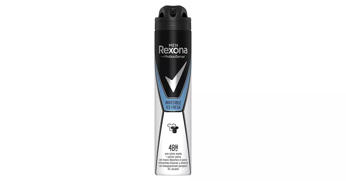 Rexona Men Invisible Ice Fresh 48H Dezodorant spray 200ml - DARMARSKLEP.pl