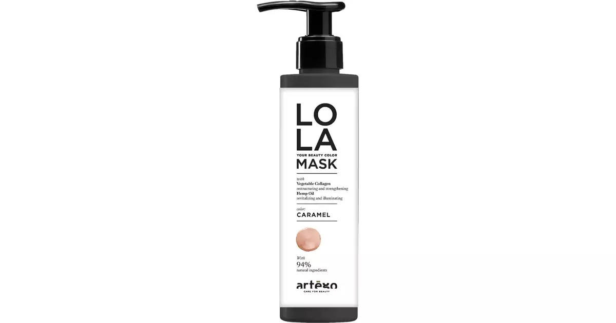 Artego Lola Mask Maska tonująca kolor włosów - CARAMEL 200ml ...