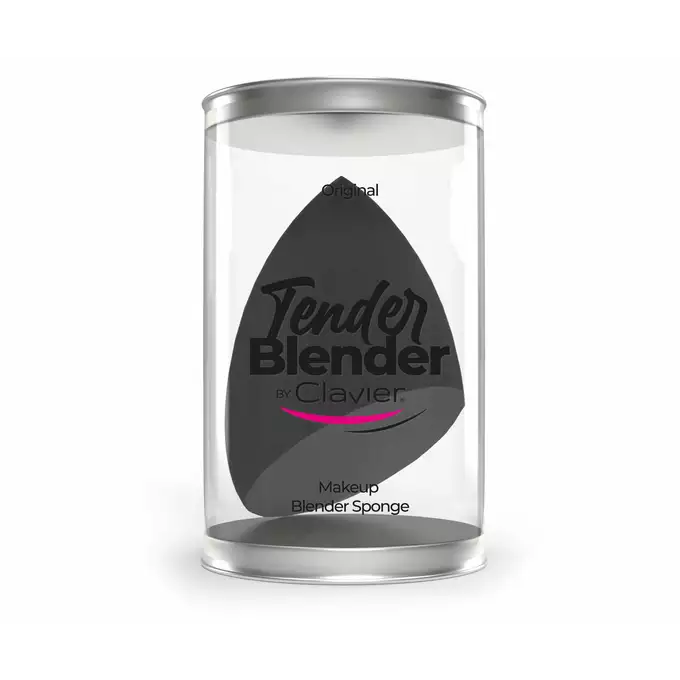 Clavier Tender Blender Gąbka do makijażu ścięta, super miękka - czarna ...
