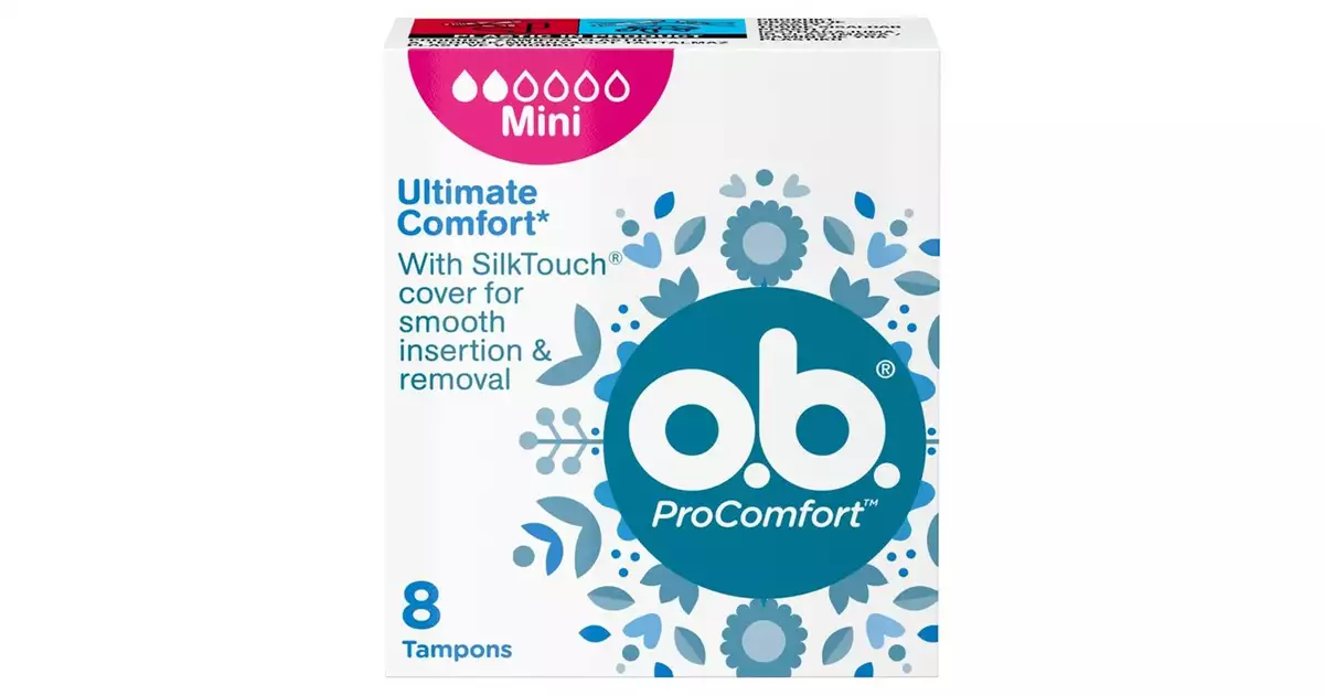 OB Pro Comfort Ultimate Comfort Tampony - MINI 8 sztuk - DARMARSKLEP.pl