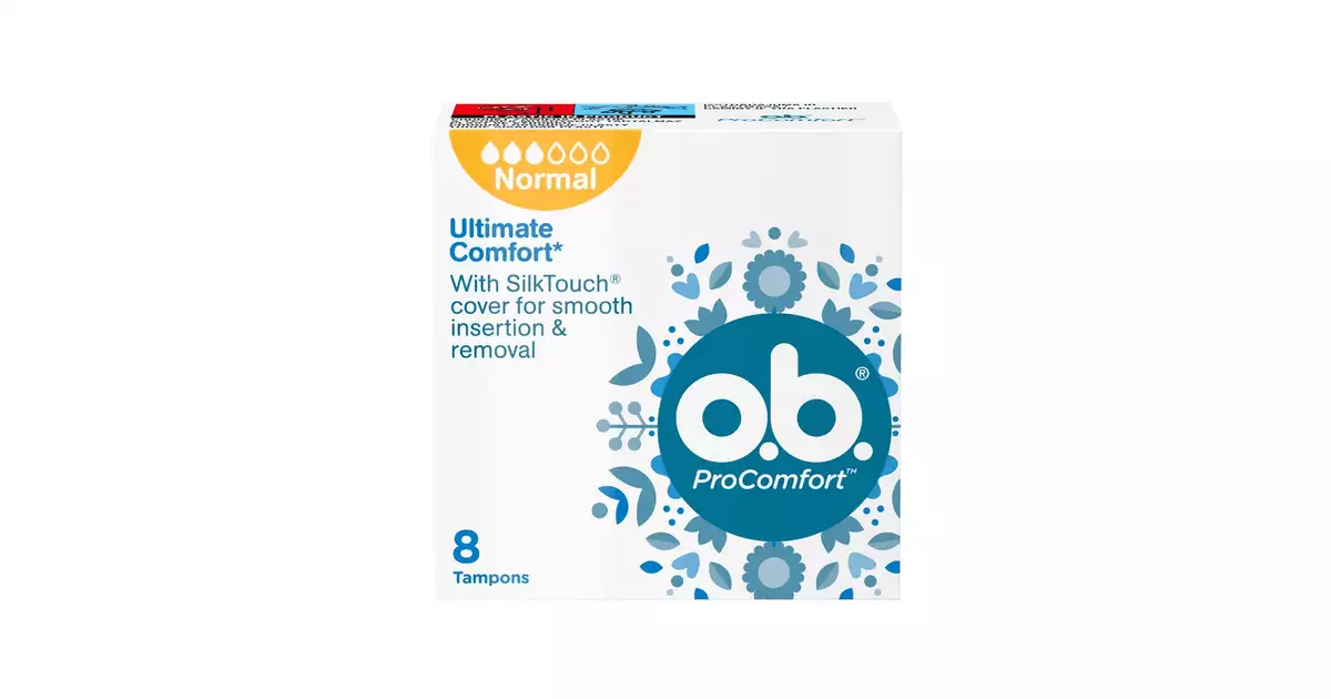 OB Pro Comfort Ultimate Comfort Tampony - NORMAL 8 sztuk - DARMARSKLEP.pl