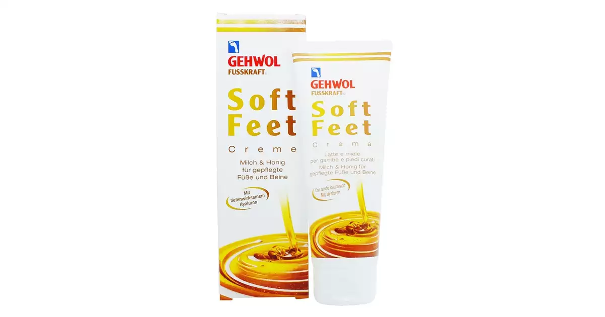 Gehwol Fusskraft Soft Feet Krem do stóp Mleko i Miód z kwasem ...