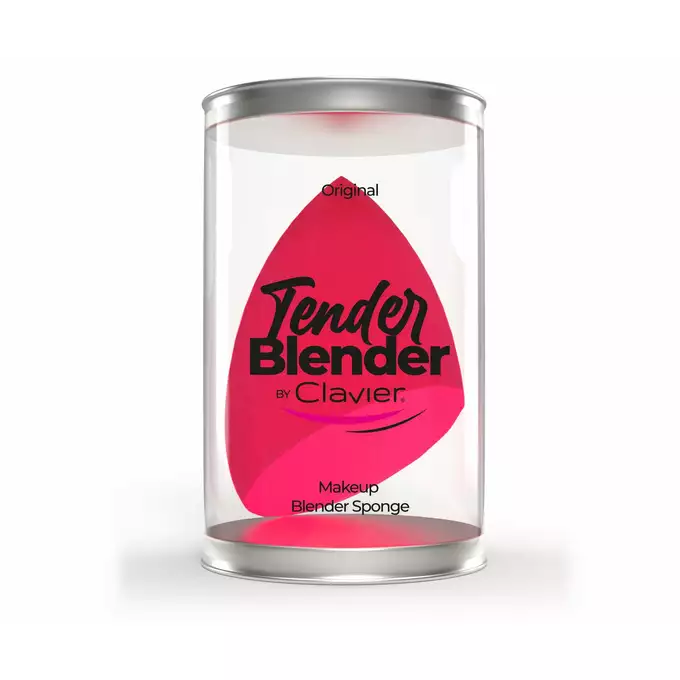 Clavier Tender Blender Gąbka do makijażu ścięta, super miękka - różowa ...