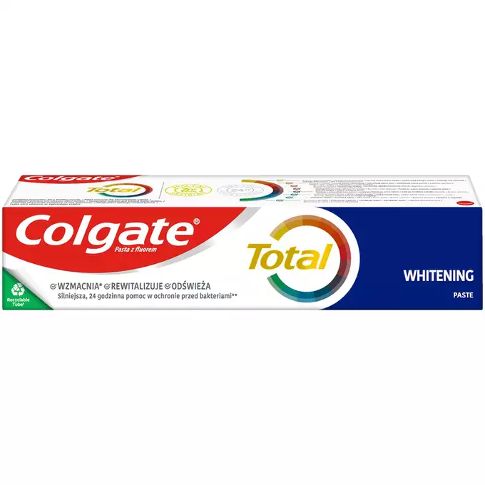 Colgate Total Pasta do zębów - WHITENING 75ml - DARMARSKLEP.pl