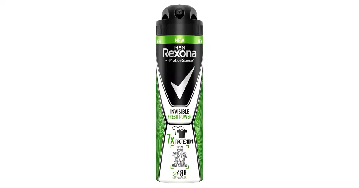 Rexona Men Invisible Fresh Power 48H Antyperspirant w sprayu 150ml ...