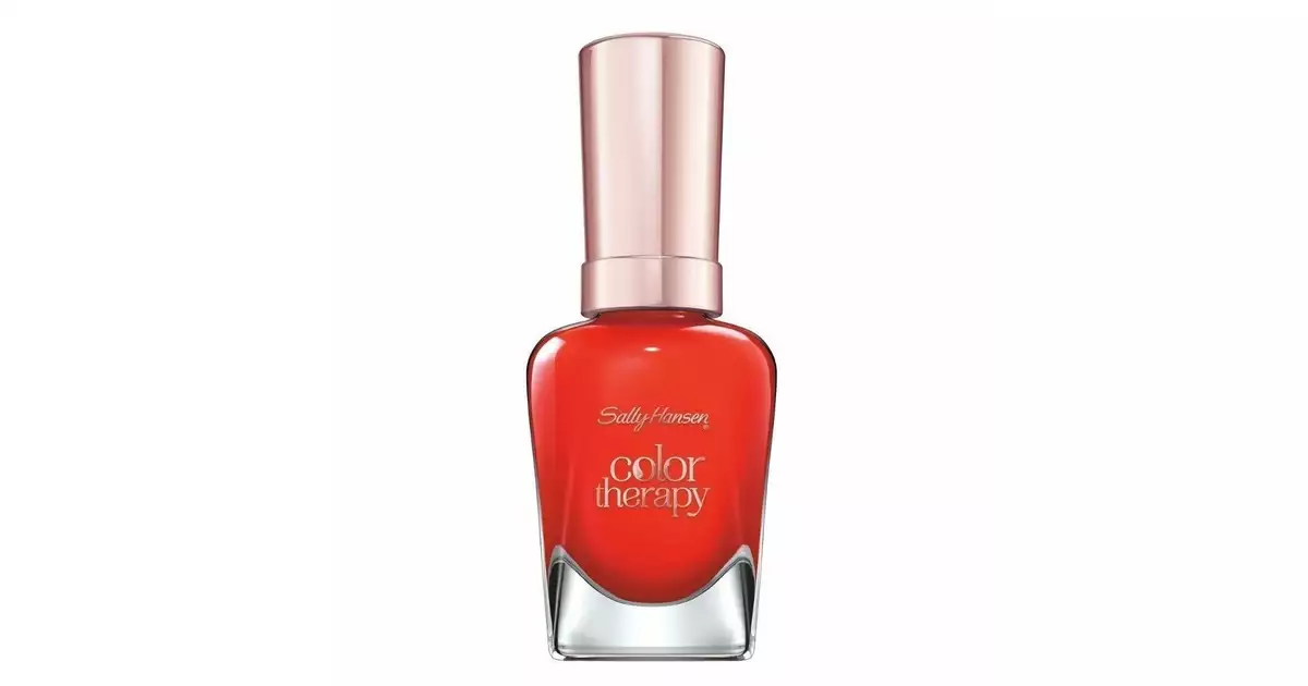 Sally Hansen Color Therapy Lakier do paznokci - 340 Red-Iance 14.7ml ...