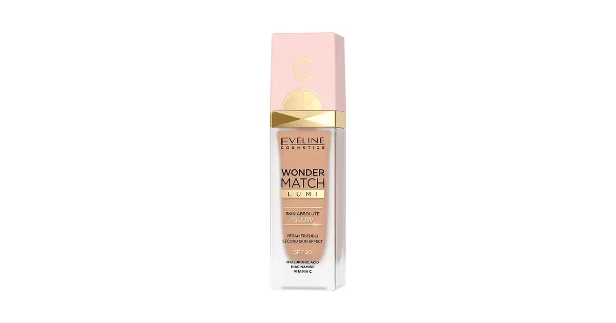 Eveline Wonder Match Lumi Podkład rozświetlający do twarzy SPF20 - 25 SAND BEIGE 30ml ...