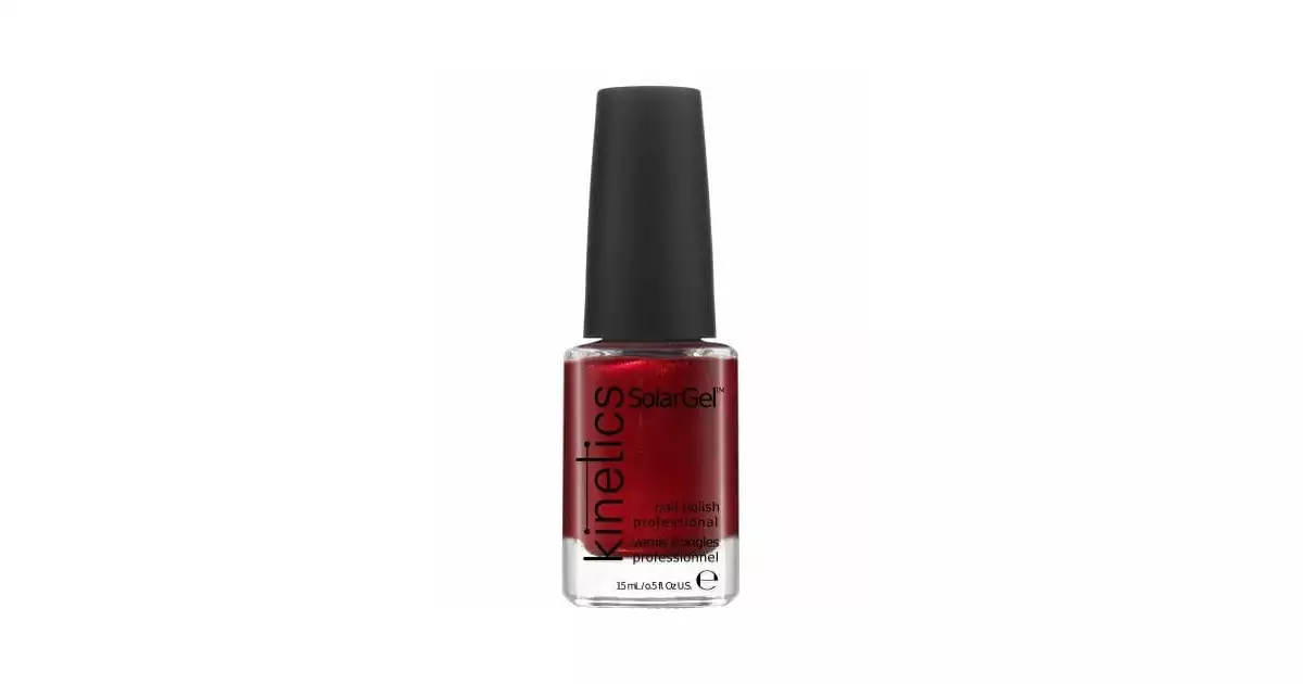 Kinetics SolarGel Solarny lakier do paznokci - 234 Red Gown 15ml ...