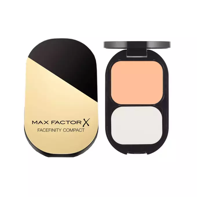 Max Factor Facefinity Compact Podkład w kompakcie - 001 Porcelain Wodoodporny 10g - DARMARSKLEP.pl