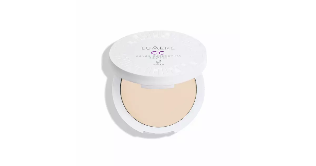 Lumene CC Color Correcting Powder Puder korygujący do twarzy - 1 10g ...
