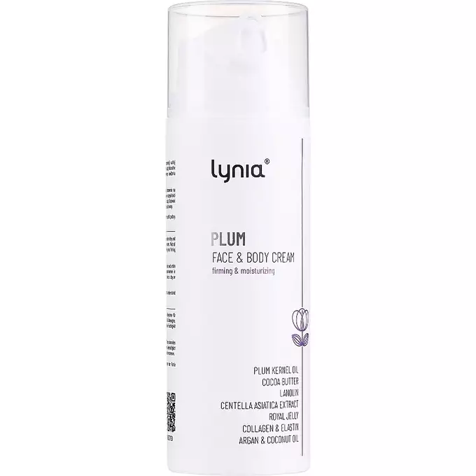 Lynia Plum Ujędrniająco-nawilżający krem do twarzy i ciała – skóra ...