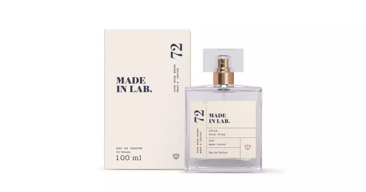 Made In Lab. Women nr 72 Woda perfumowana damska EDP dla niej 100ml ...