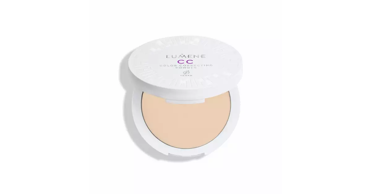 Lumene CC Color Correcting Powder Puder korygujący do twarzy - 2 10g ...