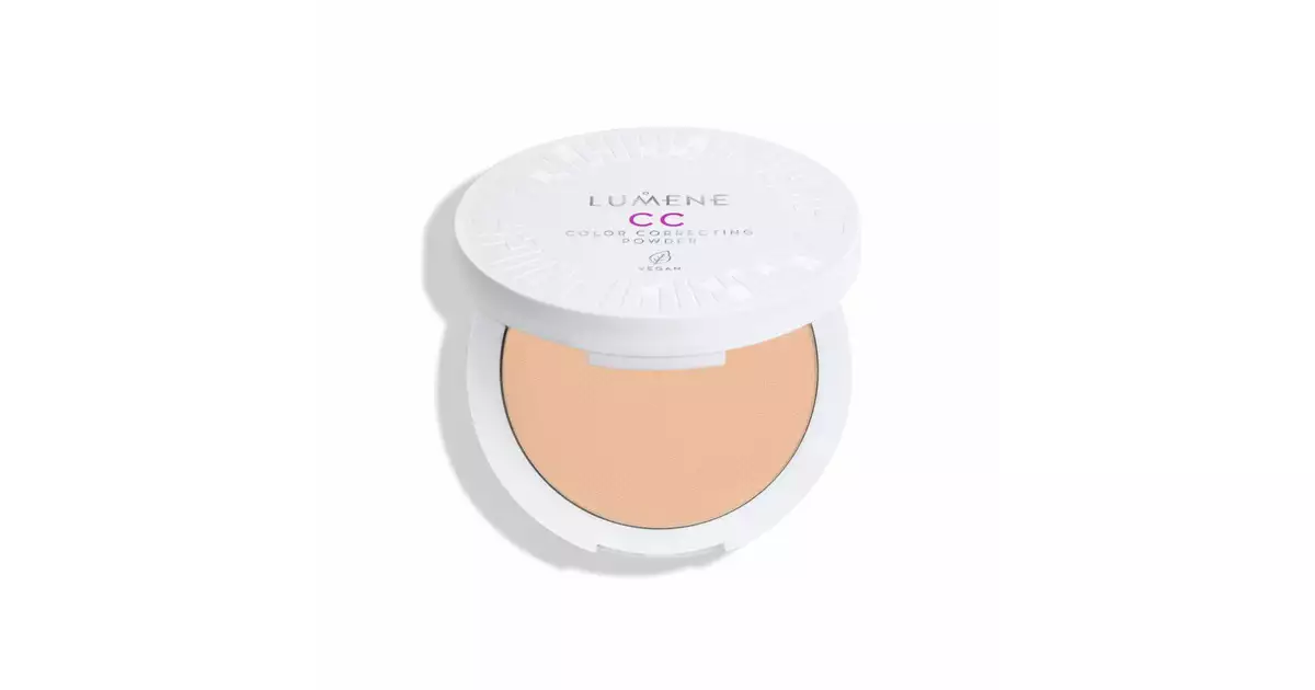 Lumene CC Color Correcting Powder Puder korygujący do twarzy - 3 10g ...