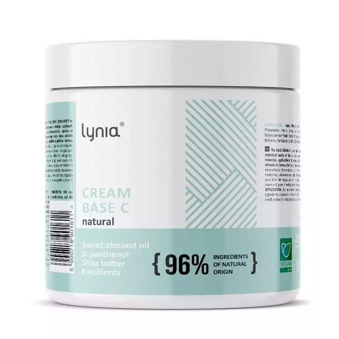 Lynia Cream Base Natural Krem bazowy C z olejem ze słodkich migdałów ...