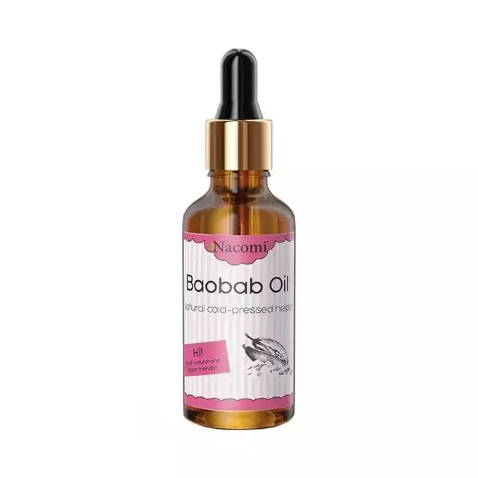 Nacomi Olej z Baobabu z pipetą 50ml - DARMARSKLEP.pl