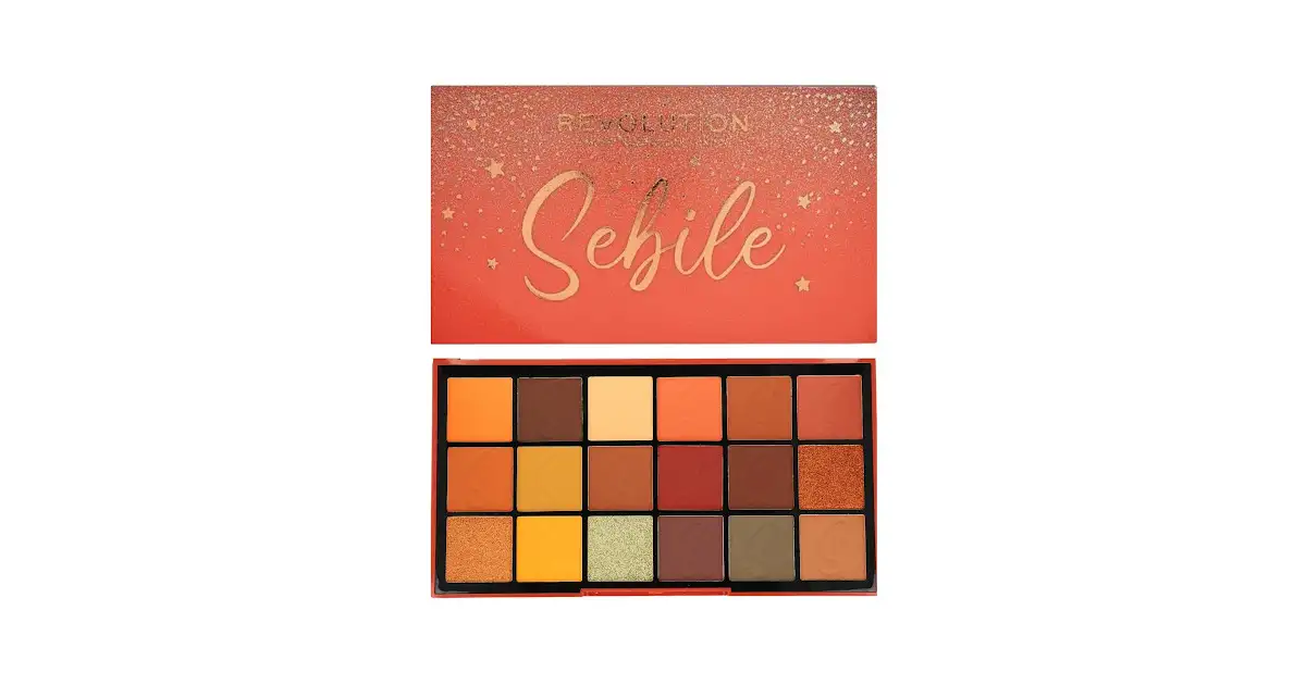 Makeup Revolution Sebile DAY 2 DAY Shadow Palette Paleta cieni do ...
