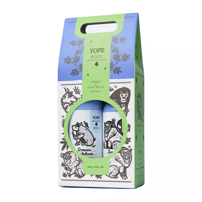 Yope Power Good Mood Zestaw prezentowy Żel + Szampon - DARMARSKLEP.pl
