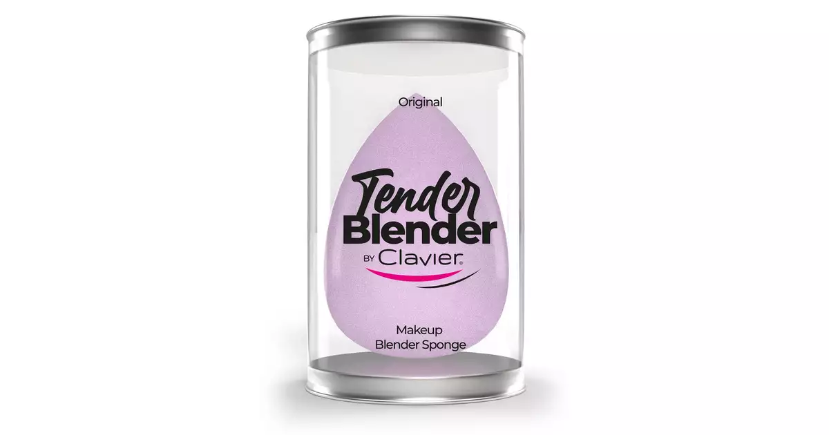 Clavier Tender Blender Gąbka do makijażu super miękka - fioletowa ...