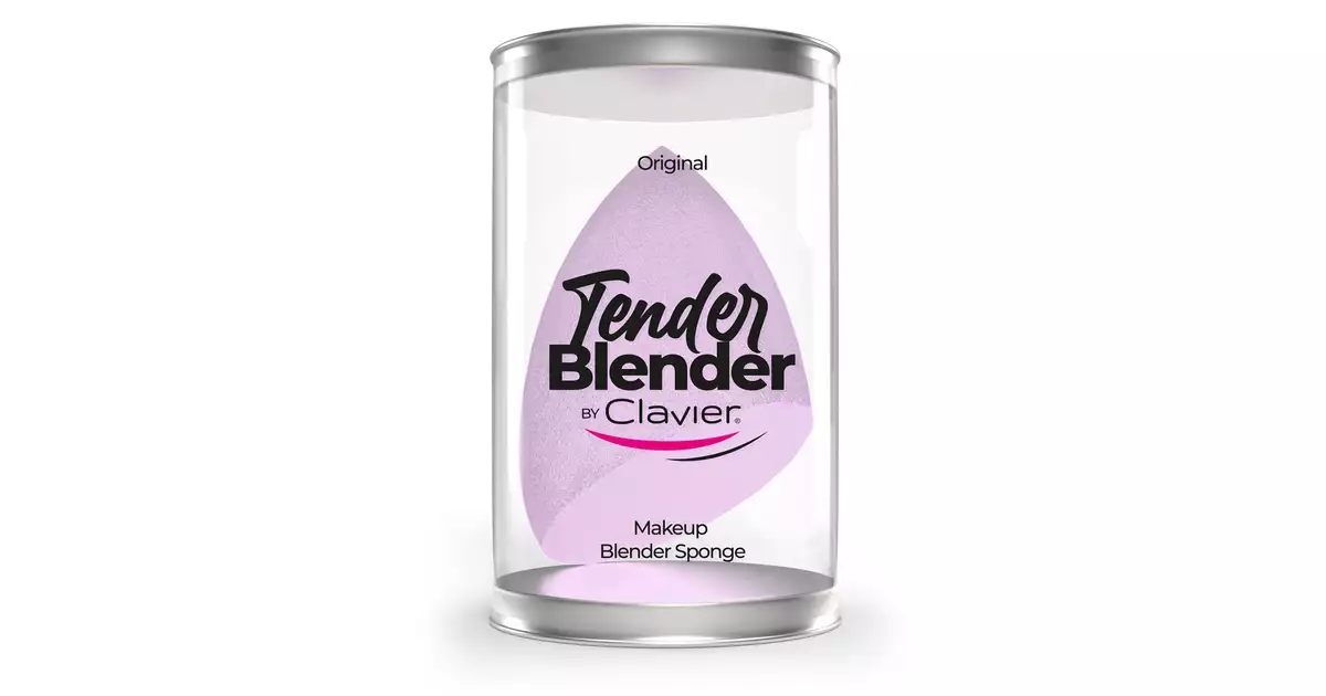 Clavier Tender Blender Gąbka do makijażu ścięta, super miękka ...