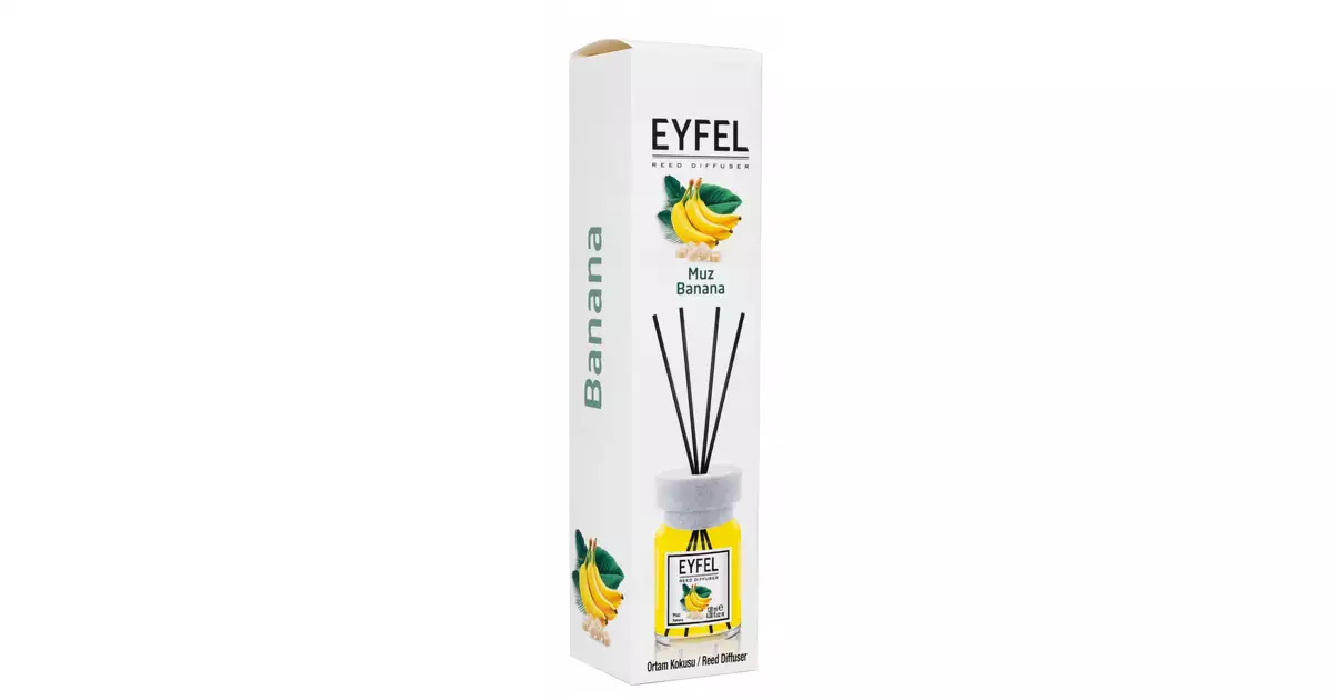 Eyfel Odświeżacz powietrza do domu - BANANA 120ml - DARMARSKLEP.pl
