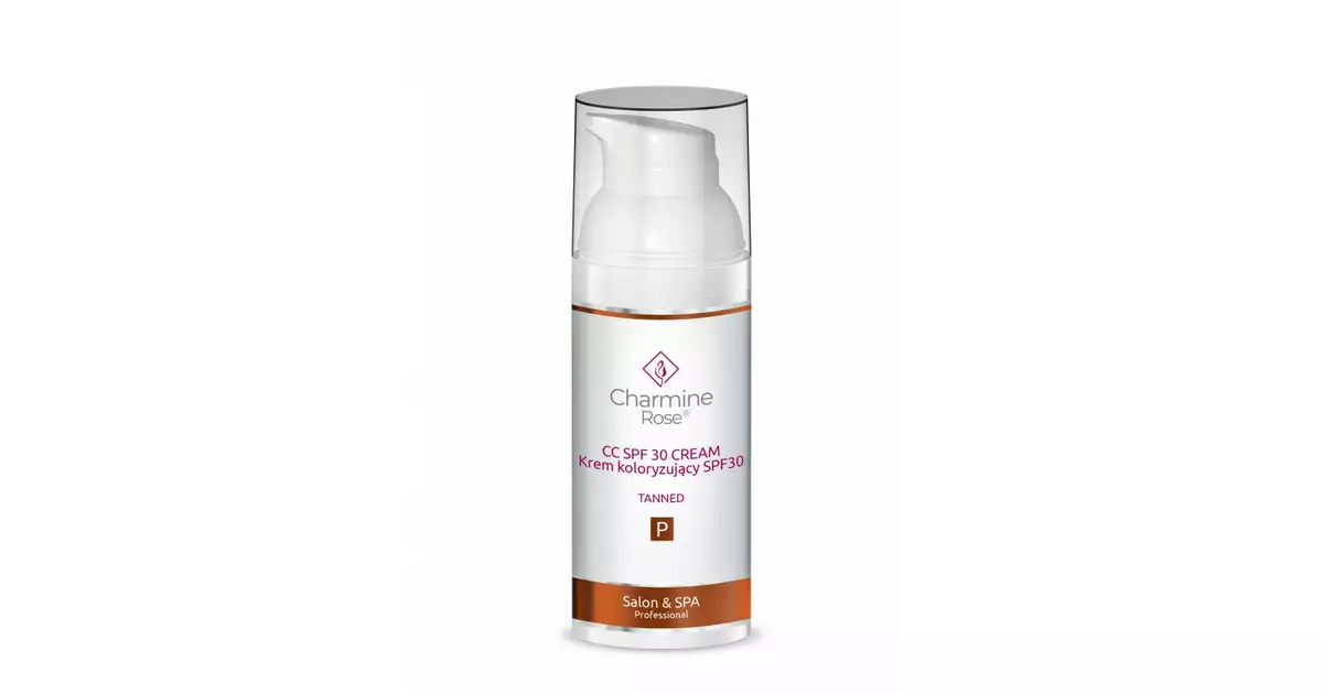 Charmine Rose CC Cream Krem koloryzujący SPF30 - Tanned 50ml - DARMARSKLEP.pl