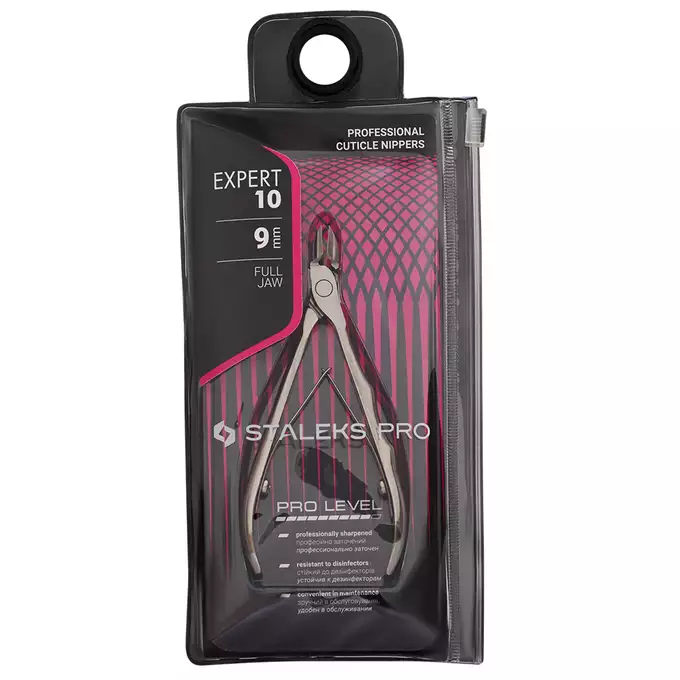 Staleks Pro Expert Cążki do skórek profesjonalne 9mm NE-10-9 ...