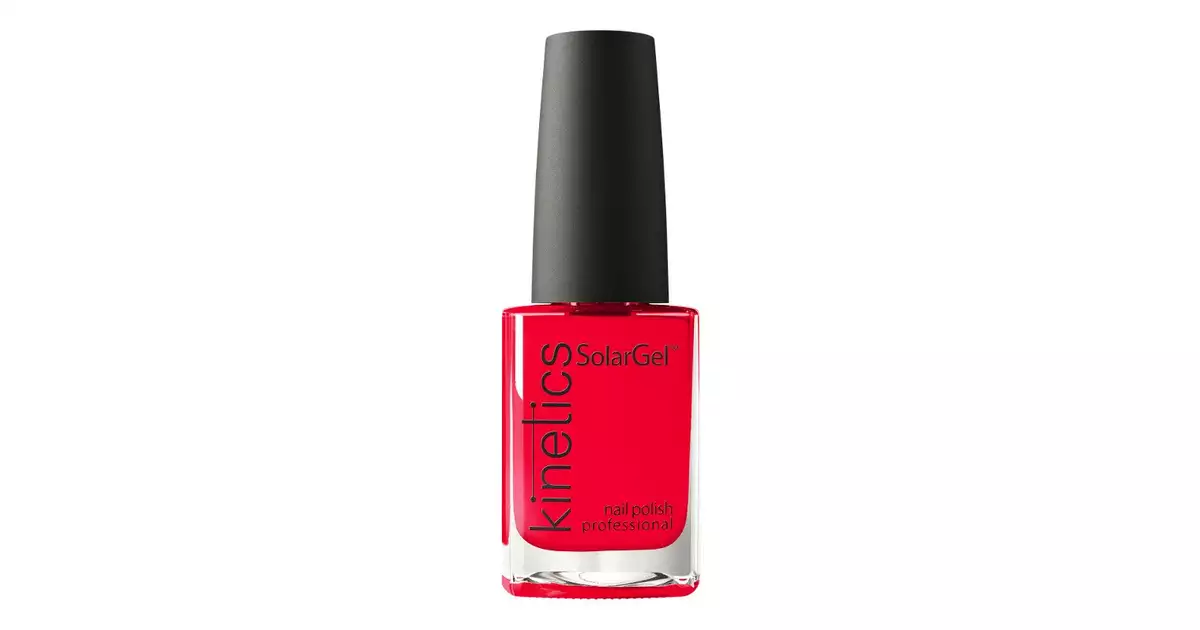 Kinetics SolarGel Solarny lakier do paznokci - 435 Get Red Done 15ml ...