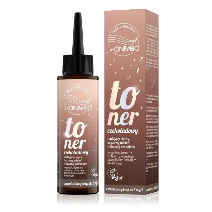 OnlyBio Hair In Balance Toner czekoladowy do włosów nadający ciepły ...