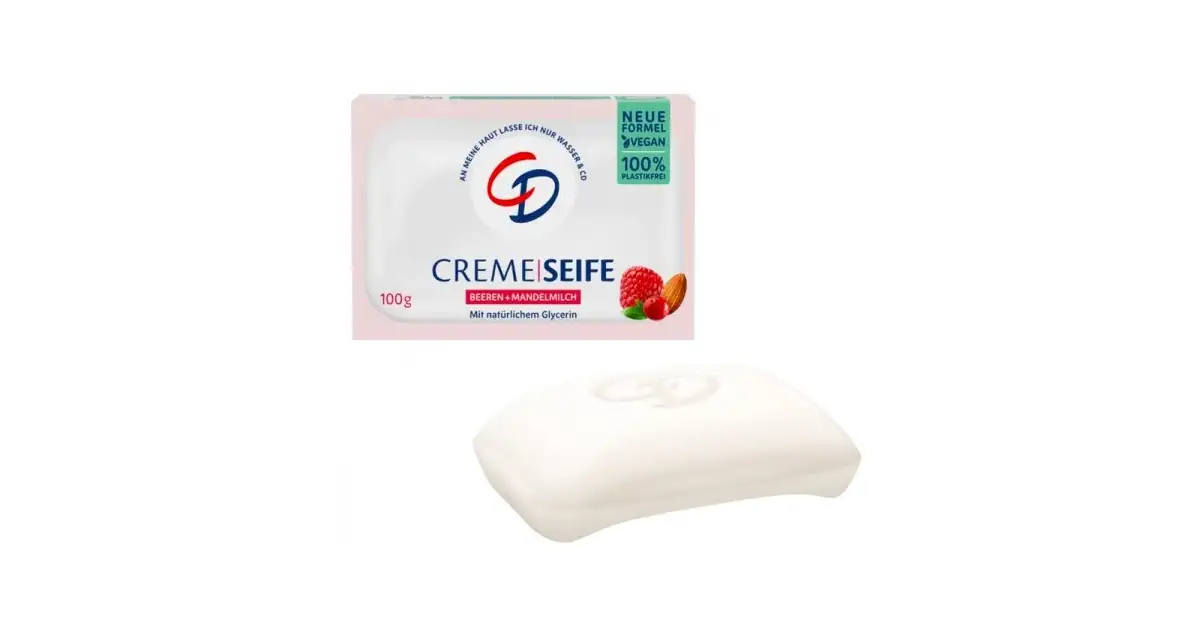 CD Milde Seife Glicerynowe Mydło w kostce - Malina+Żurawina+Migdał 100g ...
