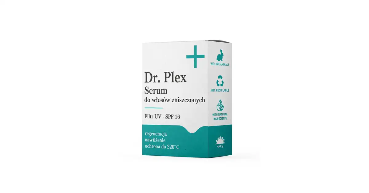 Dr.Plex Serum do włosów zniszczonych - Regeneracja, nawilżenie, ochrona ...